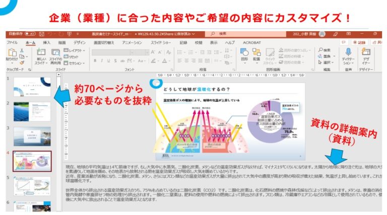 企業の従業員を対象とした「脱炭素化支援セミナーツール」を制作しました | JCCCA 全国地球温暖化防止活動推進センター